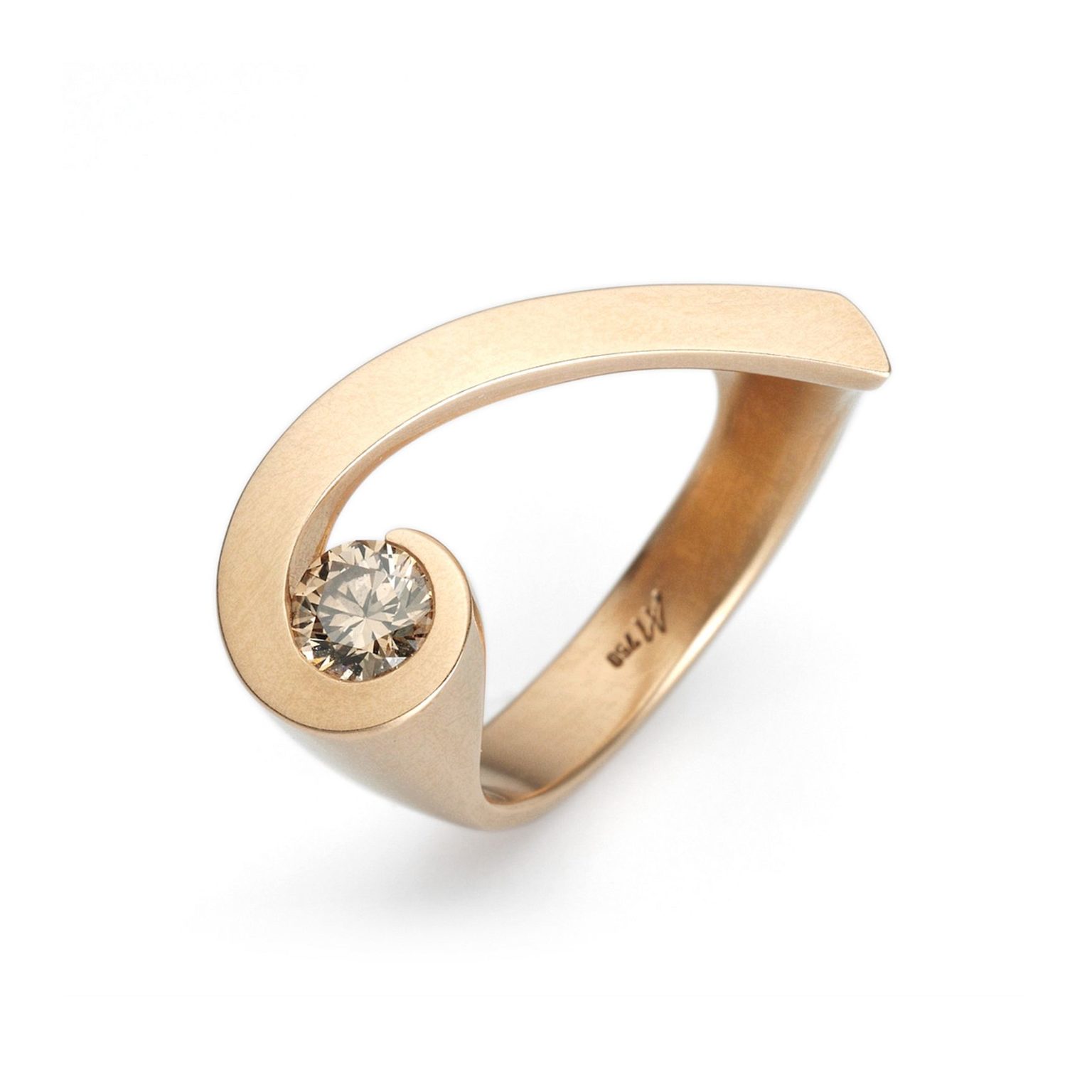 Brillantring »Sternschnuppe« Angela Hübel | Galerie Spandow